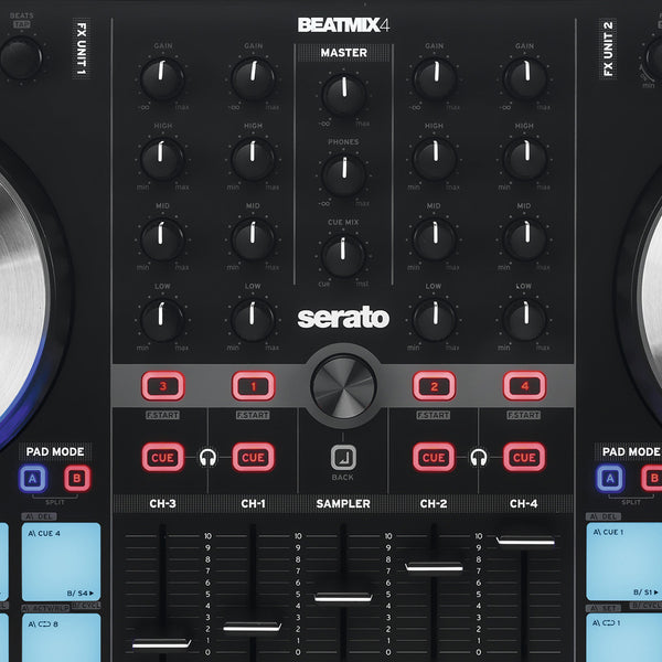 Reloop BEATMIX 4 MK2 Controlador De DJ 4 Canales – Expertos Audiovisuales
