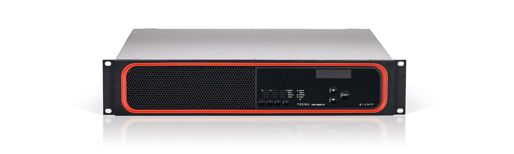 Biamp Tesira AMP-4300R CV Amplificador Digital En Red AVB 4 Canales ...