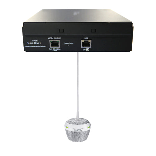 Biamp Tesira Parlé TCM-1 Micrófono De Techo AVB Con Beamtracking Blanc ...